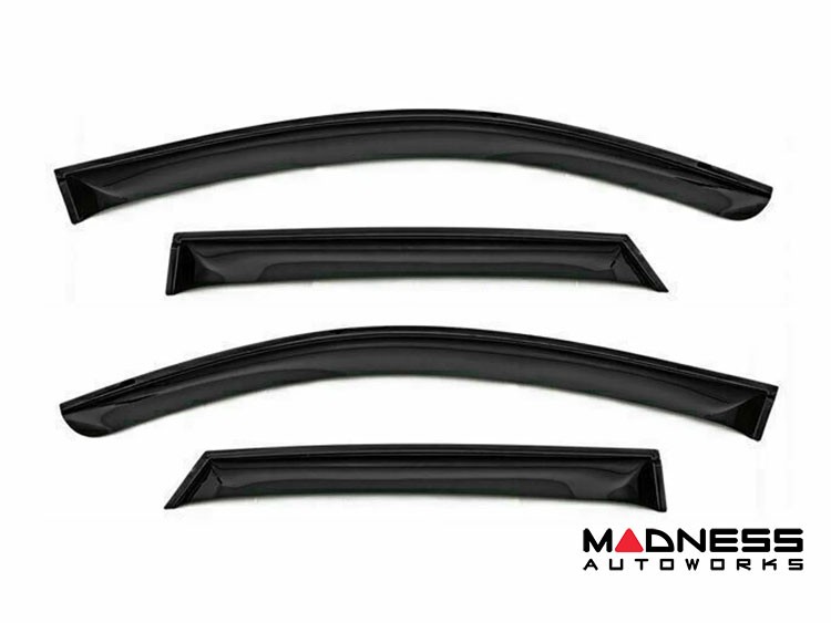 Jaguar XE Side Window Air Deflectors