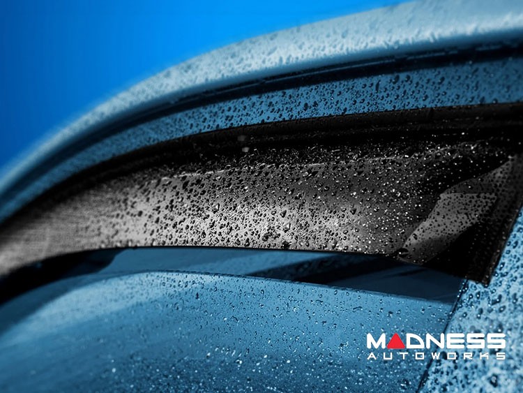 Jaguar XE Side Window Air Deflectors