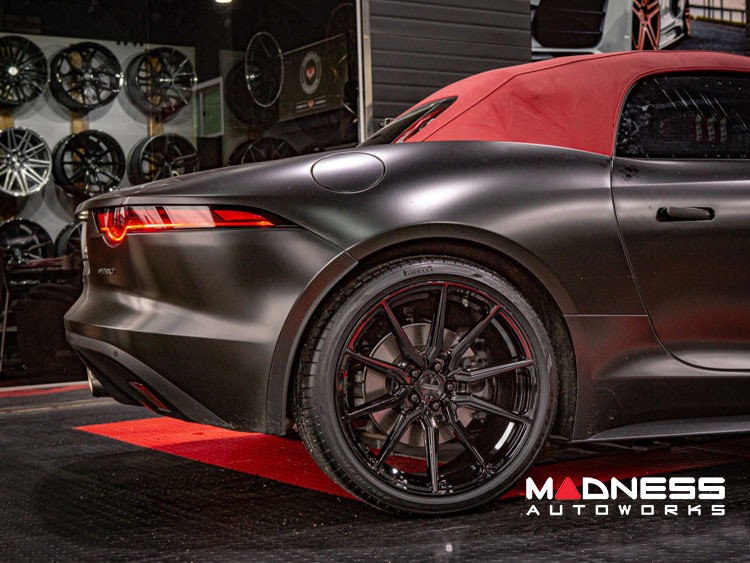 Jaguar F-Type Custom Wheels - HF-3 by Vossen - Gloss Black,