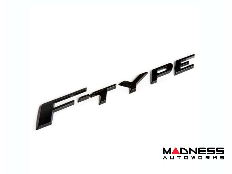 Jaguar Custom Emblem - F-TYPE - Glossy Black Finish, JA-027
