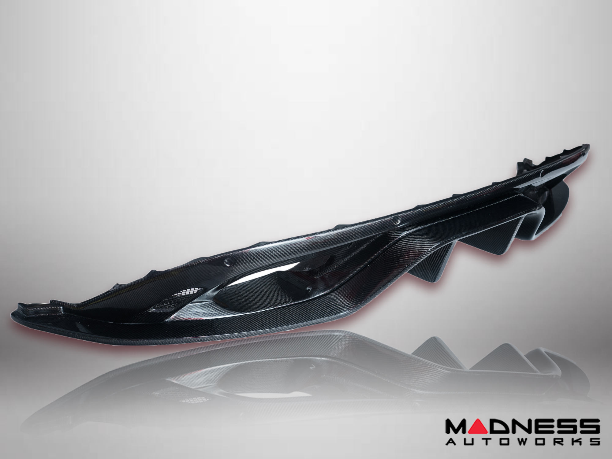 Jaguar F-TYPE Exterior Trim - Carbon Fiber - Rear Diffuser - Feroce Carbon,