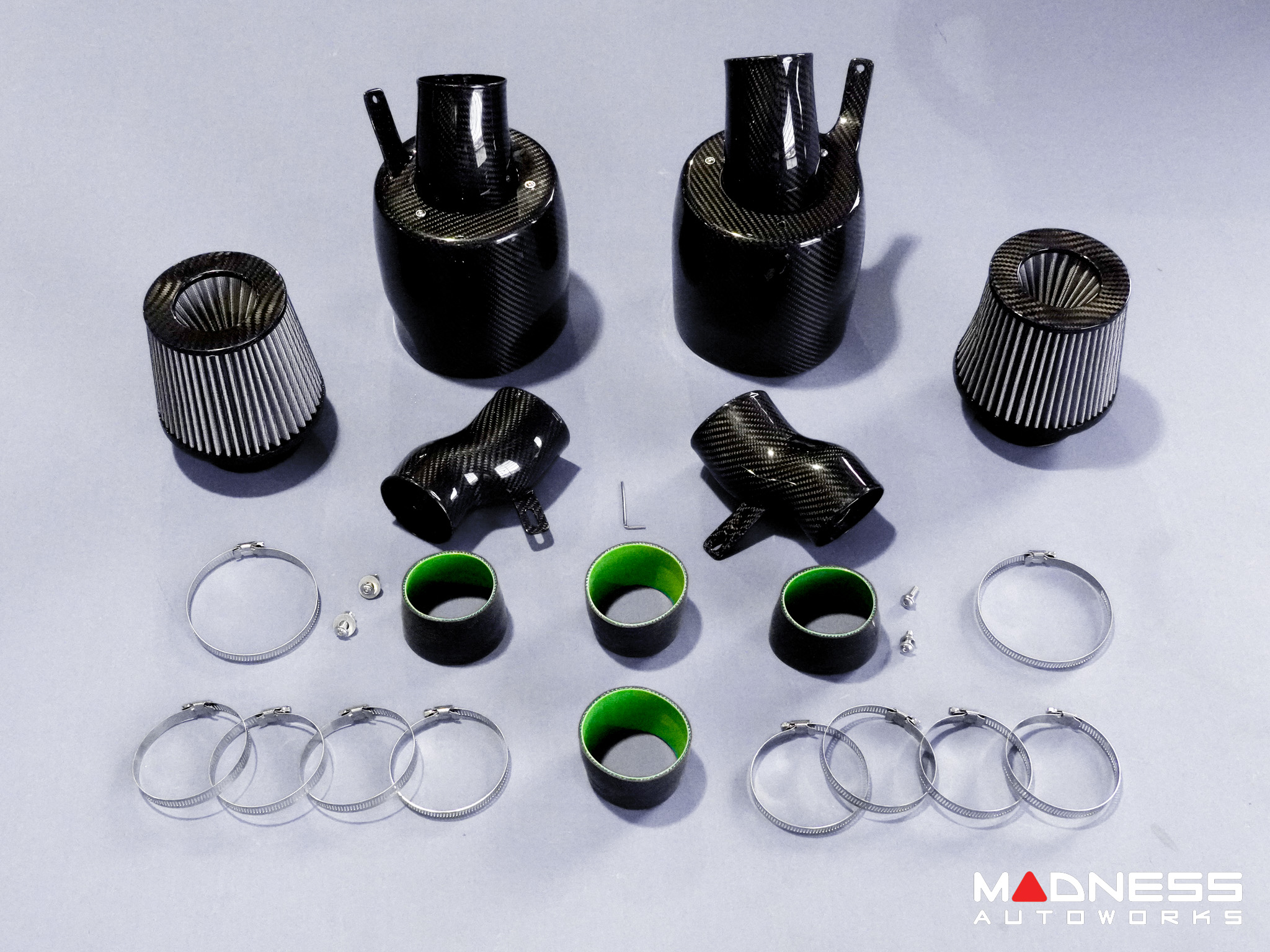 Jaguar F-TYPE Performance Intake Kit - 3.0L - Carbon Fiber - Corsa ...