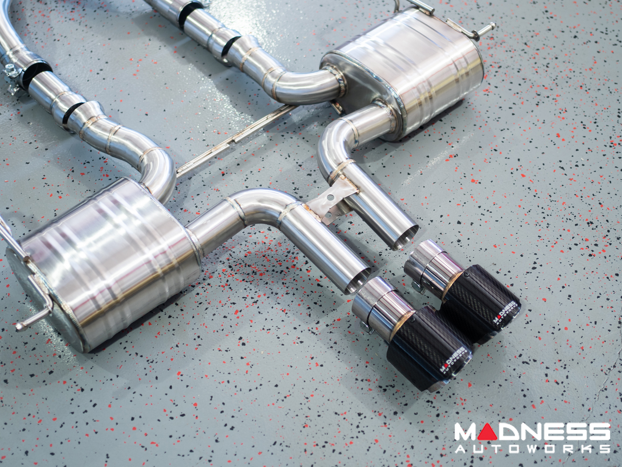 Jaguar F-TYPE Performance Exhaust System - MADNESS - 2.0L Turbo ...