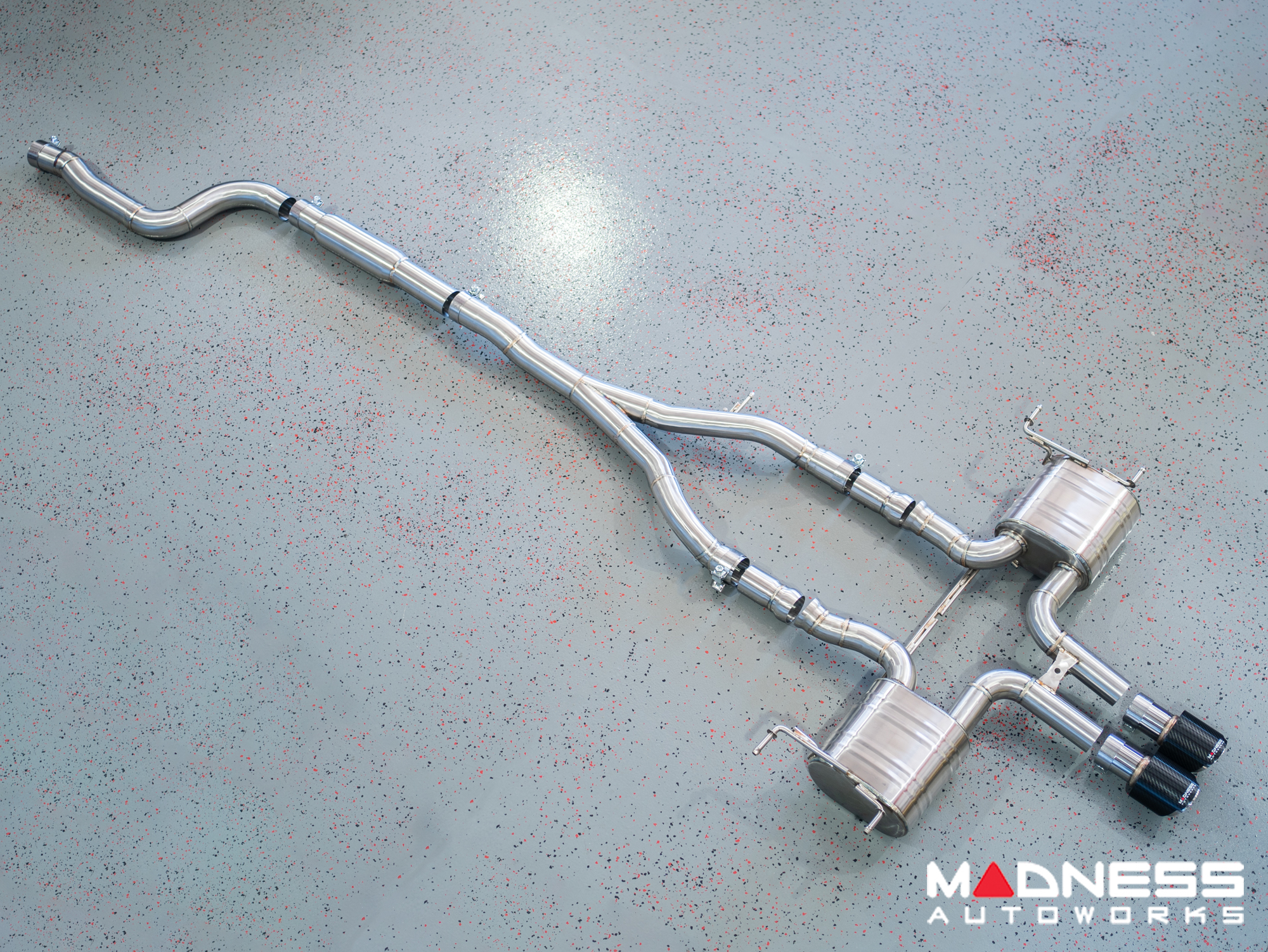 Jaguar F-TYPE Performance Exhaust System - MADNESS - 2.0L Turbo ...