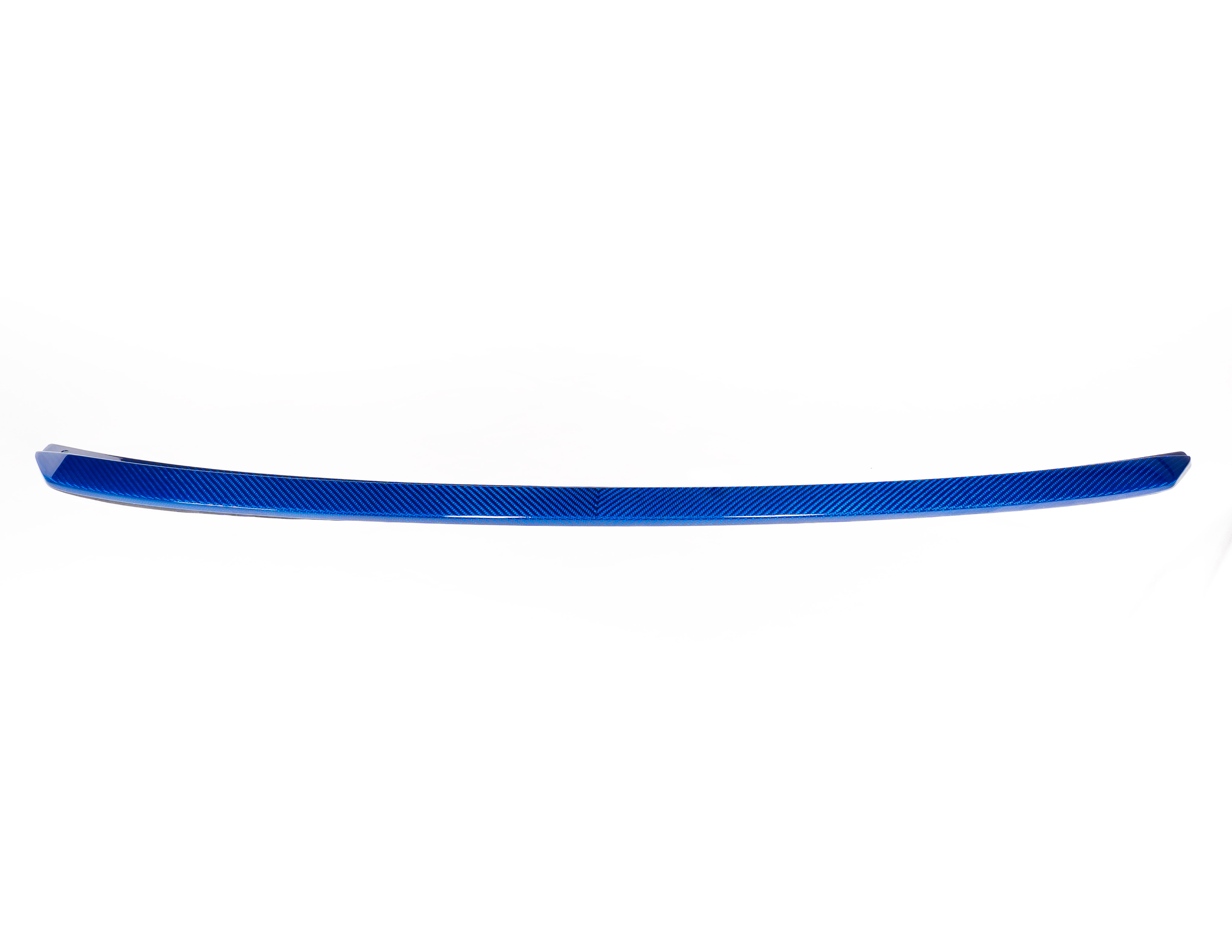 Jaguar F-TYPE Center Front Lip Splitter - Carbon Fiber - Blue, JGR-17.B