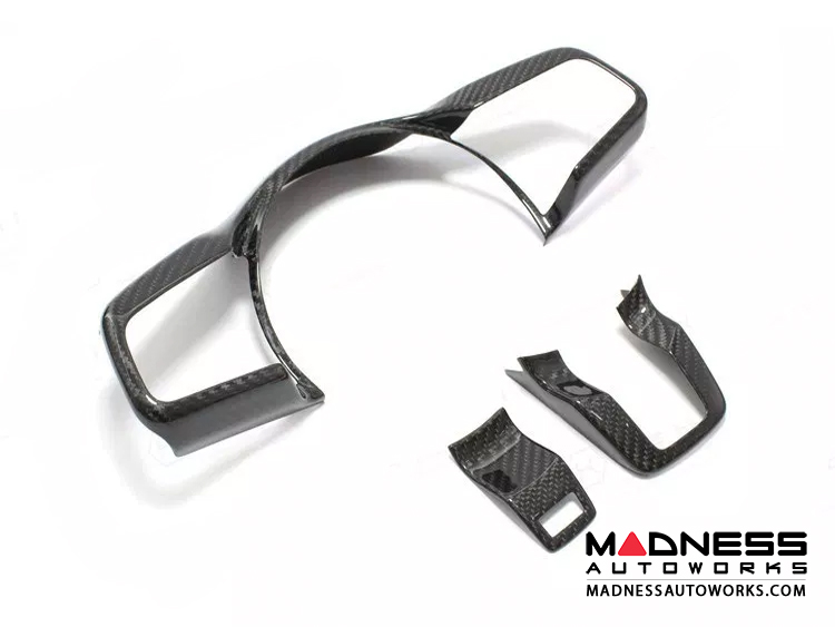 Jaguar F-TYPE Carbon Fiber R Steering Wheel Trim - Orange Carbon Fiber ...